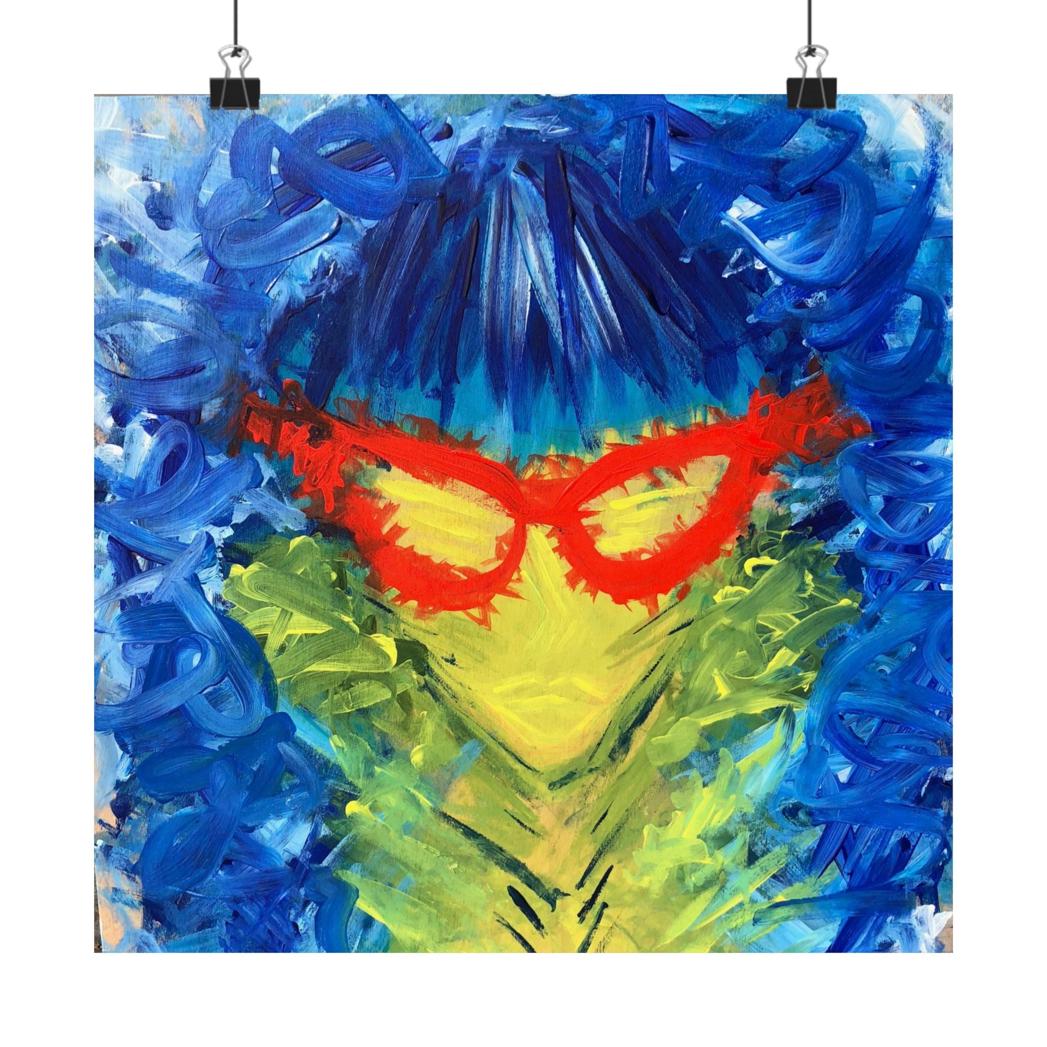 Shady Matte Poster – Mermaid Manor